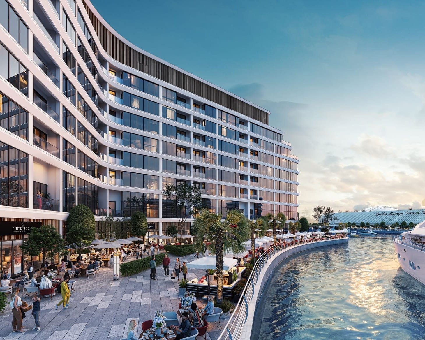 Bayfront Marina Residences nouvelle phase sur Siniya Island